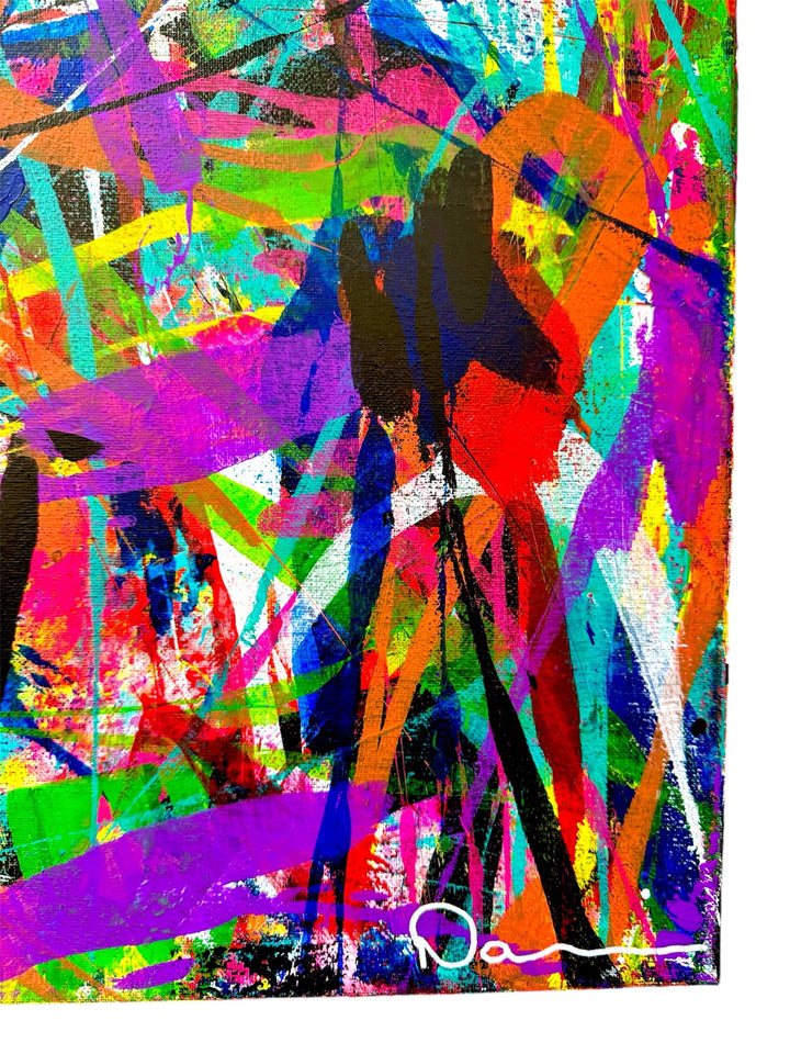 Dani Wilson Designs Abstract Fine Art Paintings